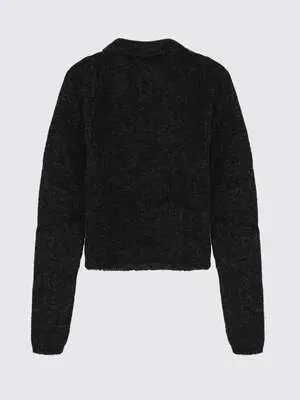 Our Legacy Wool Polo Cardigan - Charcoal