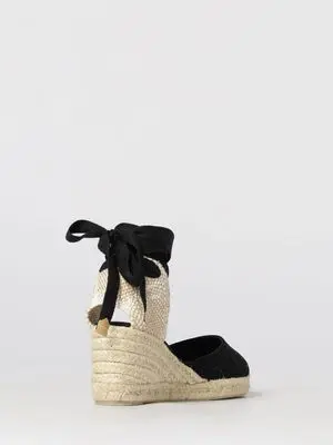 CastaÑer Carina Cotton Canvas Espadrilles With Ribbon Fastening