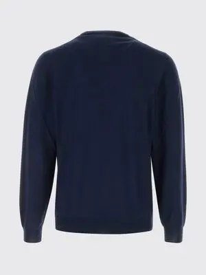 Fedeli Crew Neck Pullover - Navy