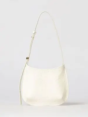 Jacquemus Jacquemus Le Petit Bisou Embossed Leather Bag Ivory