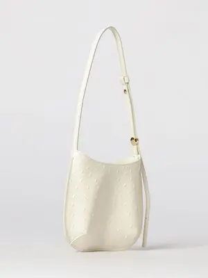 Jacquemus Le Petit Bisou Embossed Leather Bag - Ivory