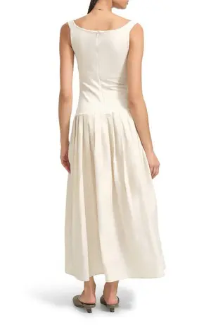 MARCELLA Selene Off-the-shoulder Dress - Cream