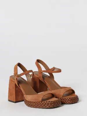 CastaÑer Braided Platform Heeled Sandals