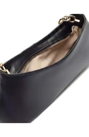 AREZZO Small Luna Baguette - Black