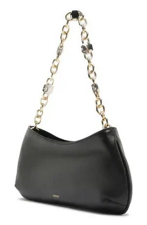AREZZO Small Luna Baguette - Black