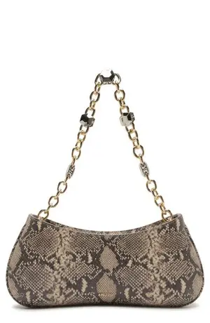 AREZZO Small Luna Baguette - Snake