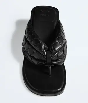 Bottega Veneta Salsa Thong - Black