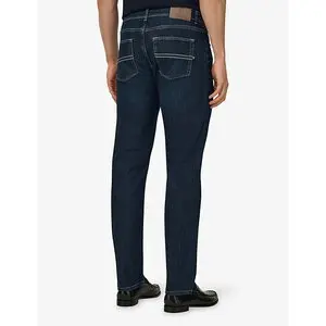 Boggi Milano Straight Regular-fit Stretch-denim Jeans