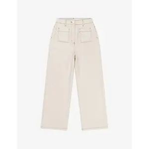 OMNES Oriele Flared-leg Denim Jeans
