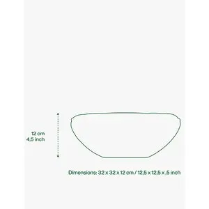 HOME STUDYO Mick Big Ceramic Bowl - Bubblegum Gloss