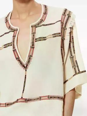 Isabel Marant Étoile Embroidered Blouse - Neutrals