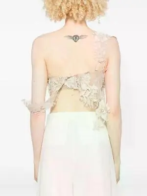 Giuseppe Di Morabito Floral Lace Top