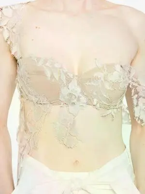 Giuseppe Di Morabito Floral Lace Top