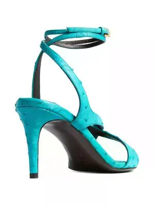 Khaite Liria Cross Strap Sandals