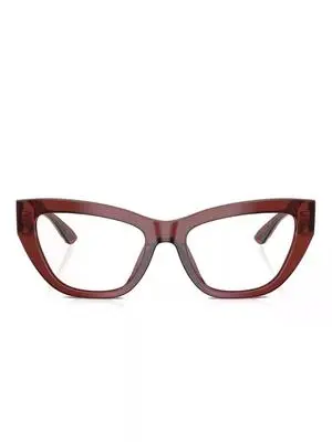 Dolce & Gabbana Dolce & Gabbana Eyewear Cat-Eye Glasses Red