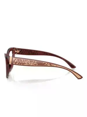 Dolce & Gabbana Cat-eye Glasses - Red