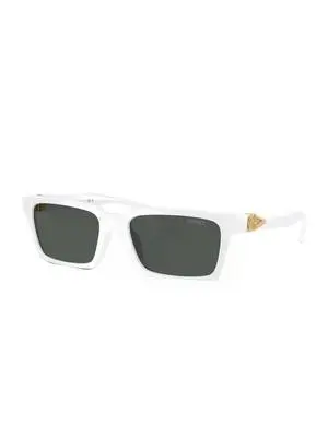 Versace Medusa-motif Rectangle Sunglasses