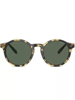 POLO RALPH LAUREN EYEWEAR Round Frame Sunglasses - Brown