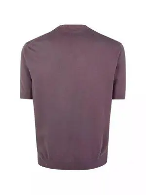 BARBA NAPOLI Knitted T-shirt - Brown