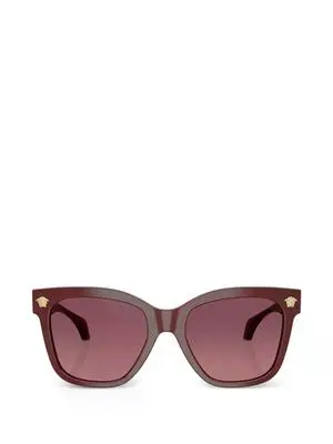 Versace Geometric Frame Sunglasses