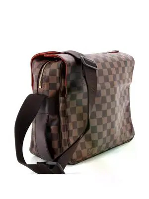 LOUIS VUITTON Naviglio Damier Crossbody Bag - Brown