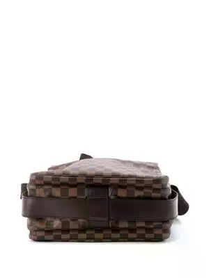 LOUIS VUITTON Naviglio Damier Crossbody Bag - Brown