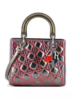 Dior Lady Medium Satchel - Metallic