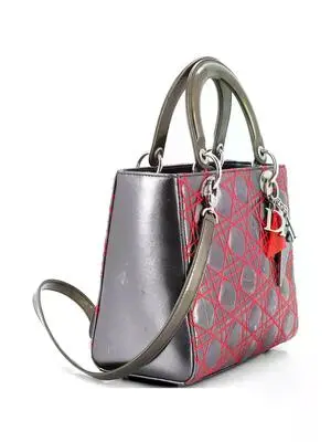 Dior Lady Medium Satchel - Metallic