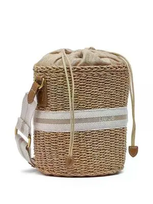 Liu Jo Straw Bucket Bag