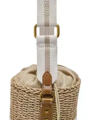 Liu Jo Straw Bucket Bag
