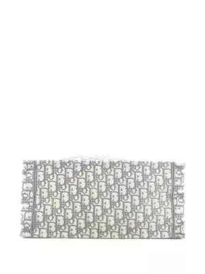 Dior Oblique Canvas Medium Tote Bag - Grey