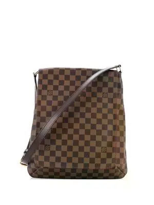 LOUIS VUITTON Musette Damier Gm Crossbody Bag