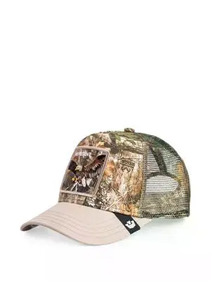 GOORIN BROS Camouflage-print Trucker Hat With Eagle Patch