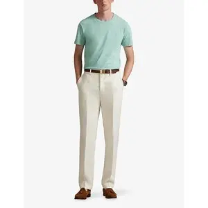Polo Ralph Lauren Logo-embroidered Regular-fit Cotton-jersey T-shirt - Celadon/c7109