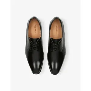 Steve Madden Pascal Leather Lace-up Shoes