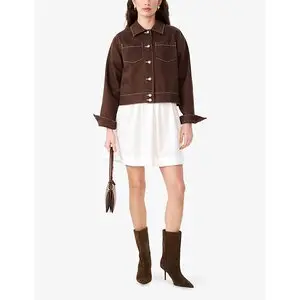 OMNES Contrast-stitch Cotton Jacket