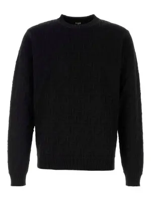 Fendi All-over Ff Pattern Cotton Pullover
