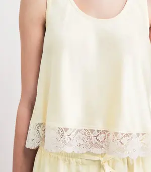 Sandro Lace-trimmed Top