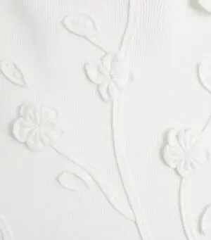 Cult Gaia Crochet Flora Mini Dress