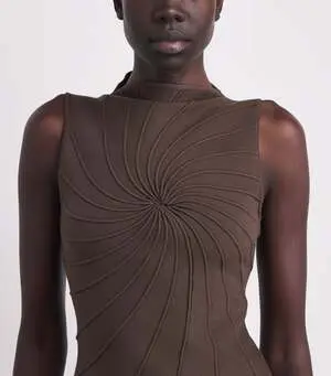 Cult Gaia High-neck Micha Top