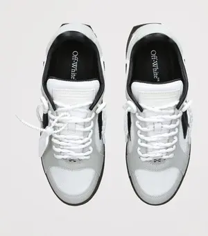 Off-White Leather End Of Play Low-top Sneakers
