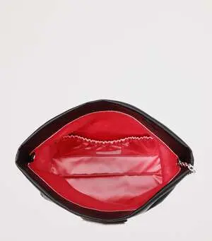 ROGER VIVIER Satin Trompette Pouch