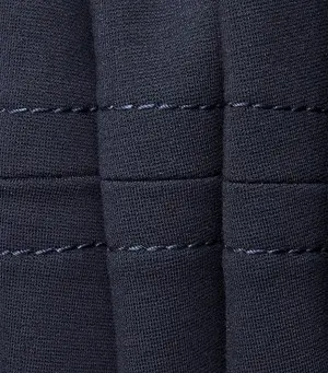 Fabiana Filippi Crepe Wrap Midi Dress