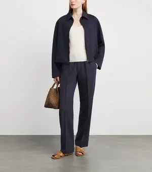 Fabiana Filippi Wool-blend Gubbio Tailored Trousers