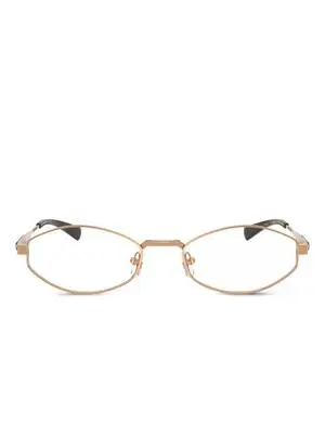 Michael Kors Palo Alto Geometric-frame Sunglasses - Metallic