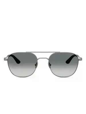 Giorgio Armani Sunglasses With Double-bridge Design - Grey
