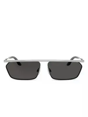 Dolce & Gabbana Geometric-frame Sunglasses - Silver