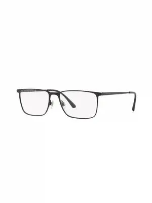 Giorgio Armani Matte Square-frame Glasses