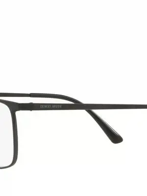 Giorgio Armani Matte Square-frame Glasses