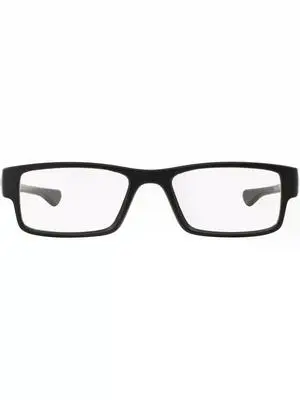 Oakley Airdrop Rectangle-frame Glasses - Black